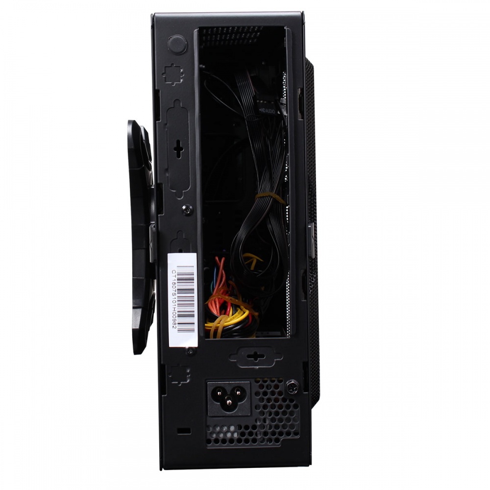 CIT MTX-007B Mini ITX Slim PC Case, 180W PSU, 1 x 2.5", VESA Mountable, Black - DigiDirect